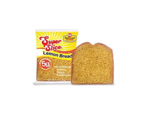 Super Slice® Reduced Sugar Lemon Bread 75ct Super Bakery