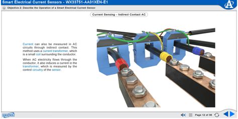 Smart Factory Electrical Current Sensor Siemens Multimedia Courseware