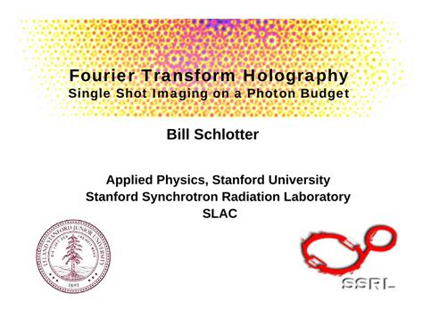 Pdf Fourier Transform Holography Dokumentips