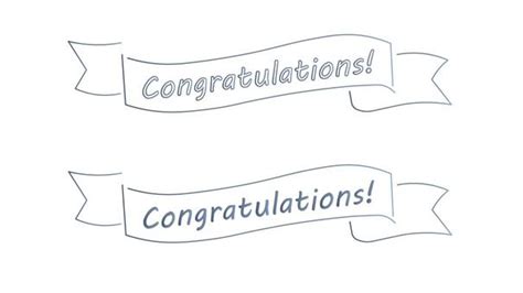 Congratulations Banner Clip Art