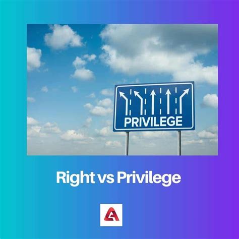 A Right Vs A Privilege Difference And Comparison