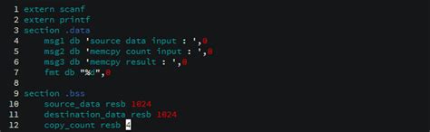 Nasm X64 Assembly Memcpy 구현 Pw4ngc0