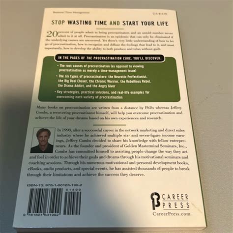 The Procrastination Cure By Jeffery Combs