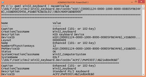 Use Powershell And Wmi To Find Wireless Keyboard And Mouse Scripting