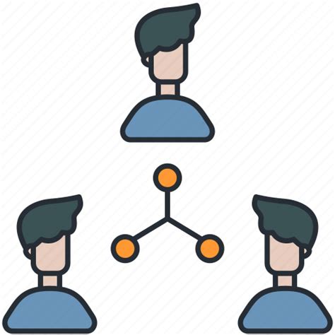 Teamwork Connection Team Network People Link Communication Icon Download On Iconfinder