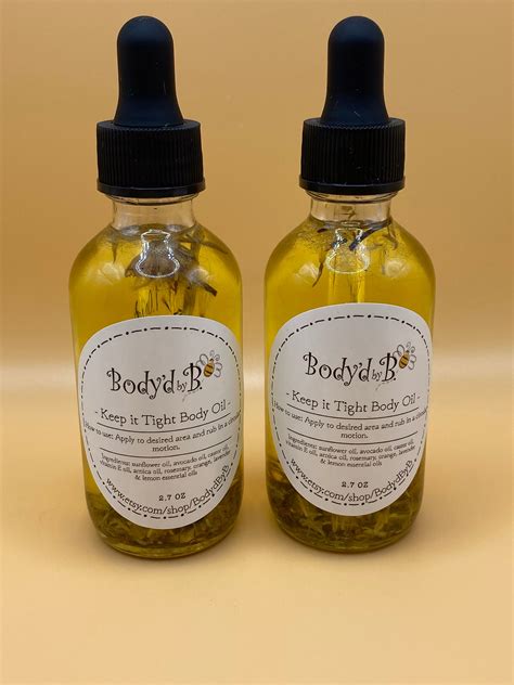 Keep It Tight Body Oil Etsy