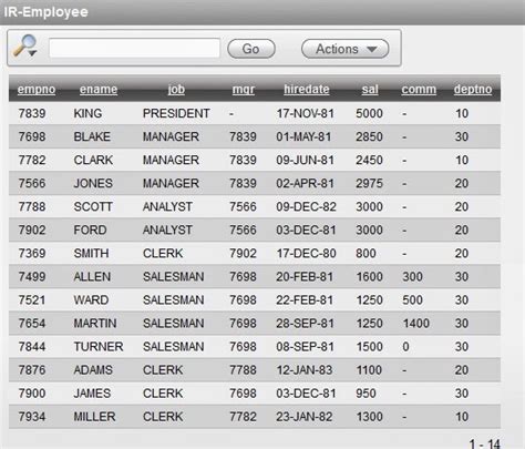 Apex Services Interactive Report Function Returning Sql Query