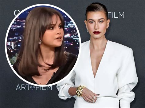 Hailey Bieber Insists Selena Gomez Feud Was Completely Made Up