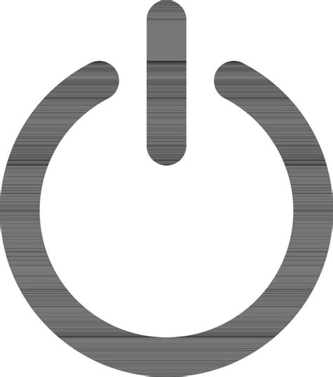 Isolated Power Button Icon Or Symbol 24460496 Vector Art At Vecteezy