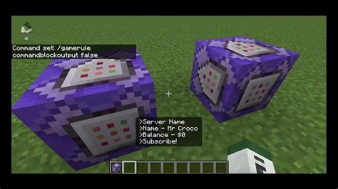 Make A Custom Scoreboard In Minecraft Bedrcock Youtube