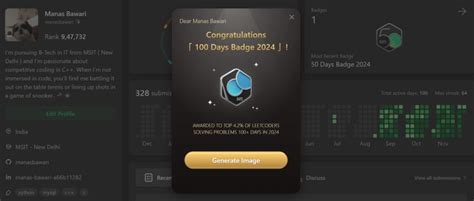 manas bawari on linkedin keepcoding leetcode 100daysofcode 12 comments