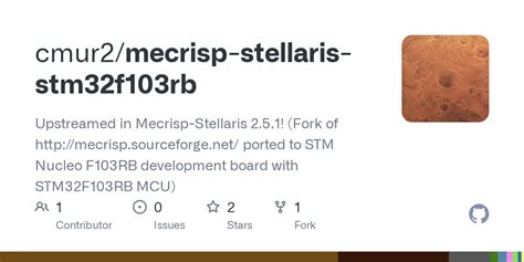 Github Cmur2 Mecrisp Stellaris Stm32f103rb Upstreamed In Mecrisp Stellaris 2 5 1 Fork Of