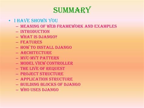 Django For Beginners By Annai Ppt Free Download