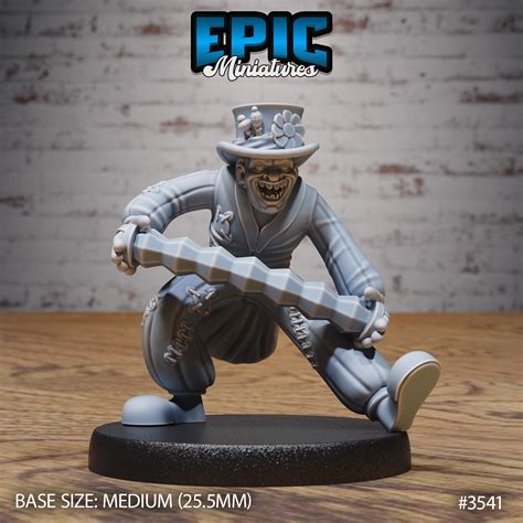 🤡 Horror Clown Set A ‧ Dnd Miniature ‧ Tabletop Miniatures ‧ Gaming
