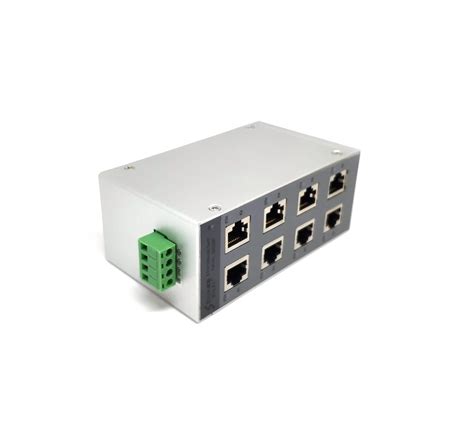 Ethernet Switch 8 Port Industrial Gigabit Automation Network Ip20