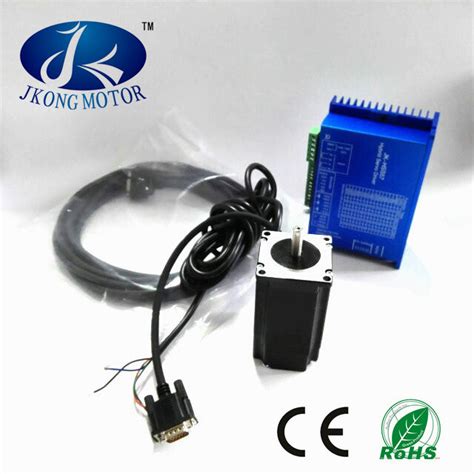 NEMA23 Closed Loop Motor Encoder Driver 3m Wires NEMA23 Closed Loop Kits And Closed Loop Motor