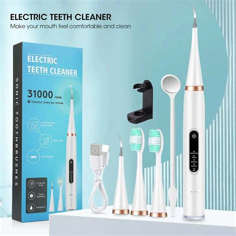 Electric Teeth Cleaner Dental Scaler Teeth Whitens Tartar Removal