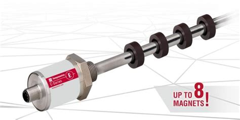 The New Temposonics E Series IO Link Linear Position Sensor Features Multi Position Measurement