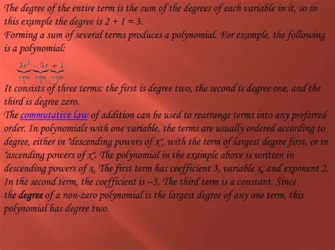 Polynomials Pptx Physics Science Polynomials Pptx Physics Science