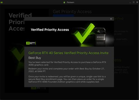 Almost Missed Nvidias Priority Access R Nvidia