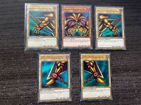 Carte Yu Gi Oh Exodia Linterdit Lart Fr004 1 Set Proche Du Neuf Nm Eur 99 99 Picclick Fr
