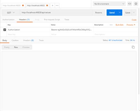 Jwt Authorization Net Core Always Return Unauthorized Issue Dotnet