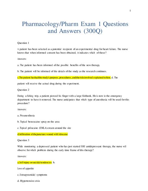 Pharmacy Lab Exams At Adeline Ouellette Blog
