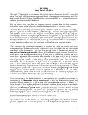 ECON 202 Study Guide 3 2021 Docx ECON 202 Study Guide 3 Ch 11 14 The Final 3rd Exam Will Be