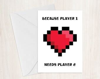 Nerd Love Card Etsy