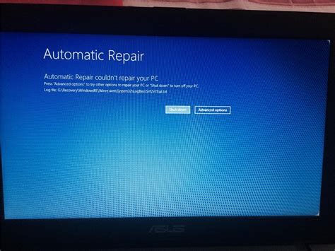 Automatic Repair Couldn T Repair Your PC Microsoft Community