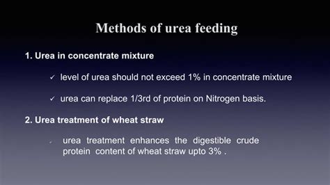 Non Protein Nutrogen Utilization In Ruminant Pptx Chemistry Science
