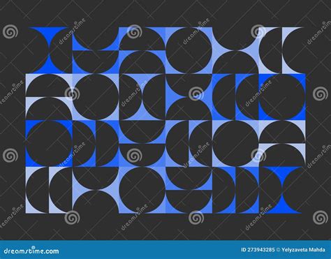 Geometric Pattern Background Simple Minimal Cutout Circle Shape Bauhaus Abstract Swiss Banner Geometric Pattern Background Simple Minimal Cutout Circle Shape Bauhaus Abstract Swiss Banner