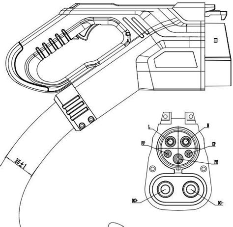 Ccs Combo 2 Dc Fast Charging Connector 80a 150a 200a 300a 1000v Iec 62196 Type 2 Dc Charge