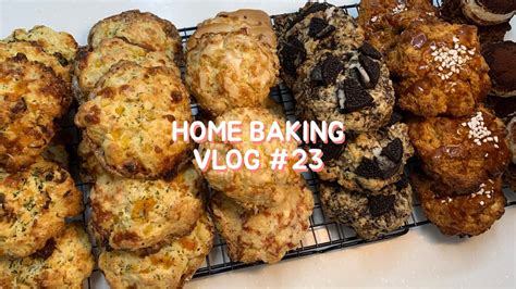 6가지 맛 스콘 만드는 베이킹 Vlog 대파치즈 스콘🧀 콘치즈 스콘🌽 누네띠네 스콘 카라멜 스콘🍮 티라미수 스콘☕️ 오레오 스콘 Youtube