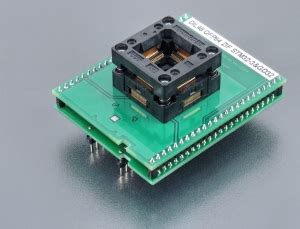 DIL48 QFP64 ZIF STM32 3 GD32 Programming Programmer Adapter Socket Converter Package QFP64