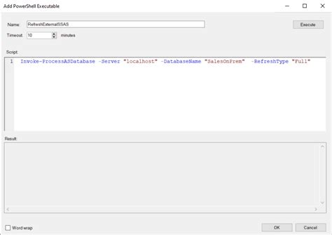 Execute Powershell Script As External Executable Community