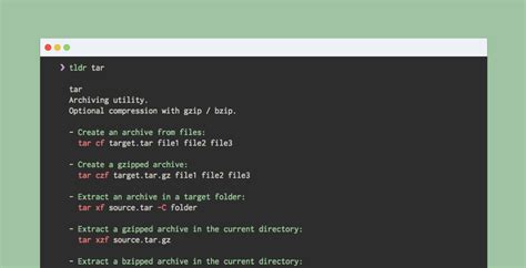 tldr pages a collection of simplified and community driven man pages