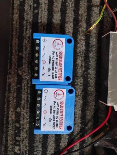 3a 190 Vdc Solid State Brake Rectifier Three Phase Full Wave At