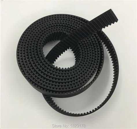High Quality 2meters Htd3m Pu Open Belt 3m Timing Belt 3m 15 Black