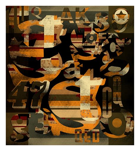 Abstract Typography On Behance