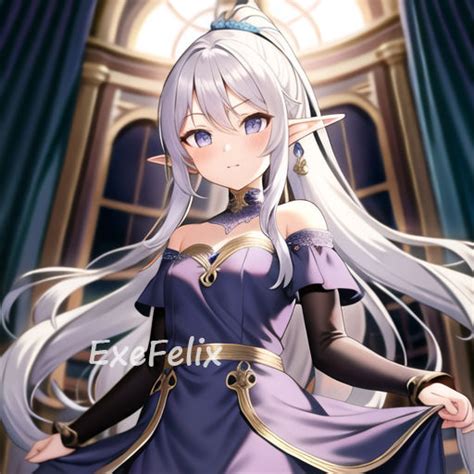 Elf Girl By Exefelix On Deviantart