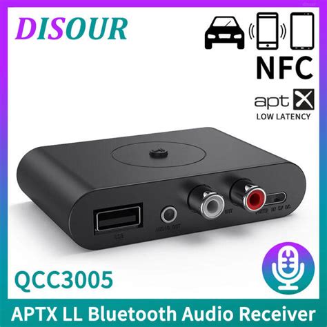 Disour Qualcomm Qcc3005 Bluetooth 50เครื่องรับสัญญาณเสียง Aptx Aptx Ll