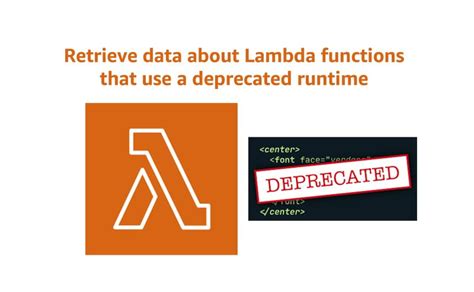 Gonzalo Vásquez Sáez On Linkedin Retrieve Data About Lambda Functions That Use A Deprecated Runtime