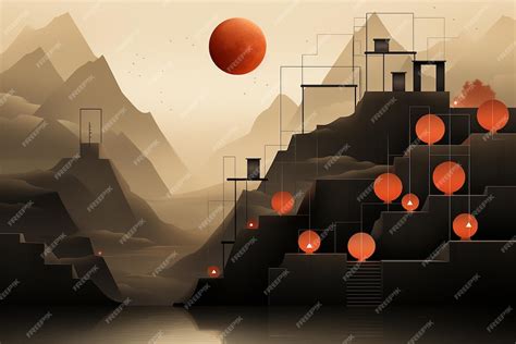 Premium Ai Image Visual Puzzle With Ambiguous Shapes Ai Generated