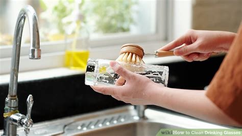 3 Ways To Clean Drinking Glasses Wikihow