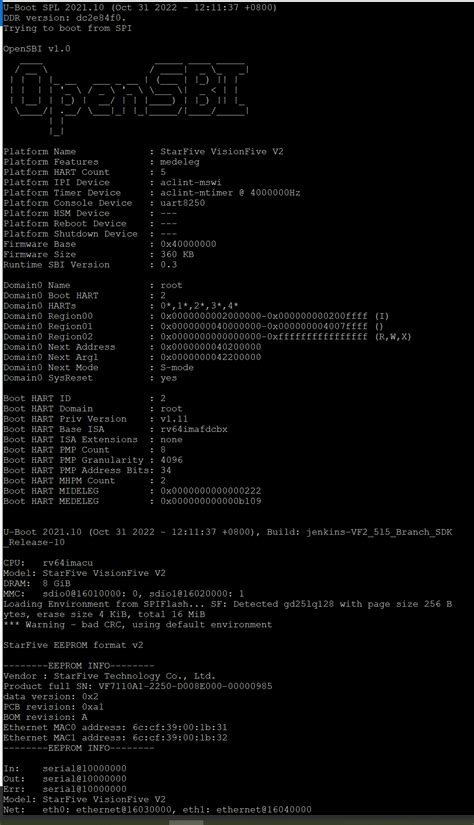 Boot Failerror Is 0xffffffff 昉·星光 2cn Rvspace Forum