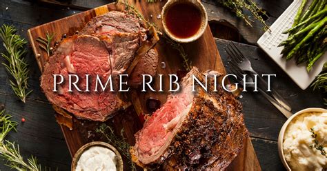 Prime Rib Night ~ Weekly Friday Special