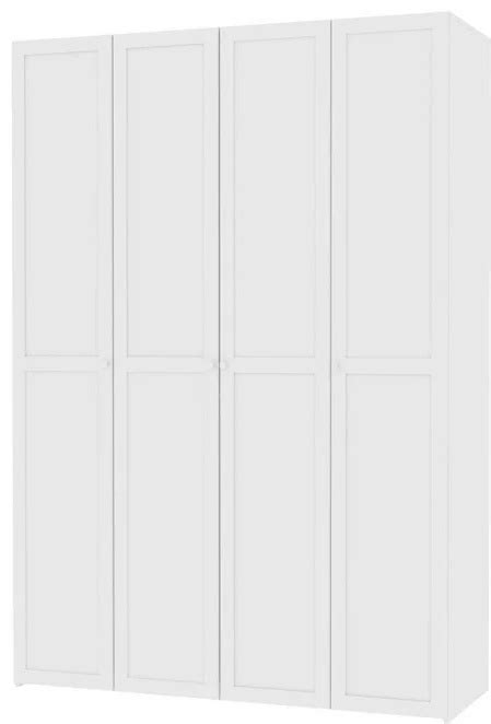 Купить Распашной шкаф Глазов Харрис 60 160x230х58 см белый в Алматы