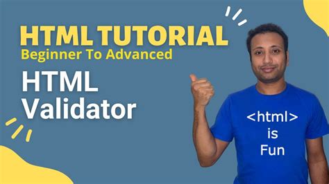 Html Bangla Tutorial 17 Html Validator Youtube
