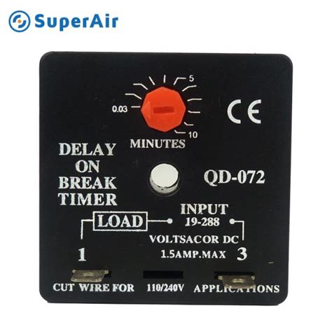 Delay On Make Timer Hvac Duct Fittings Air Conditioning